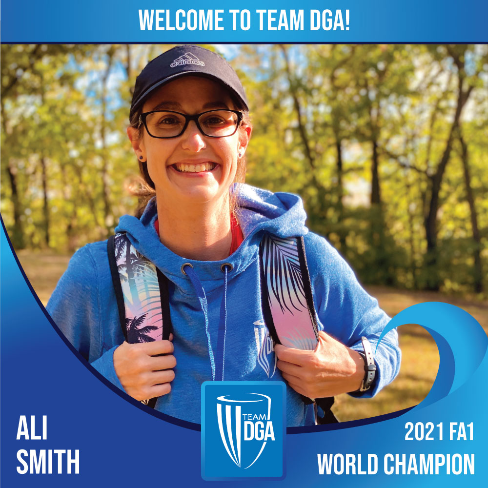Welcome To The Team Ali! | DGA Disc Golf